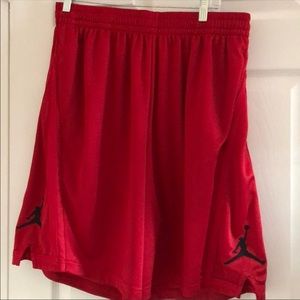 Jordan | Shorts | Nwt Air Jordan Basketball Shorts In Red | Poshmark